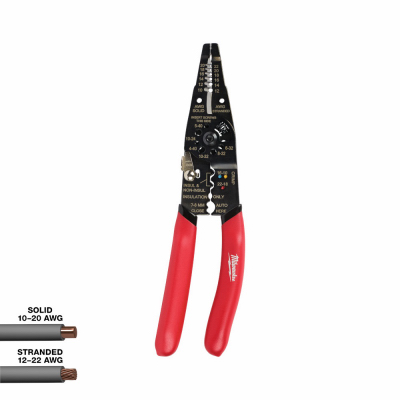 Multi-Purpose Pliers, Strips/Cuts/Crimps Wire, 9 In. - True Value Hardware