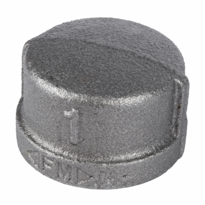 1 In. Black Pipe Cap - True Value Hardware