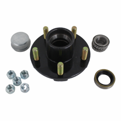 5-Bolt Trailer Axle Hub Kit, 1,250 Lb. Capacity For BT16 Spindle - True ...