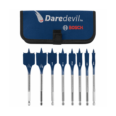 8-Pc. Daredevil Spade Drill Bit Set - True Value Hardware