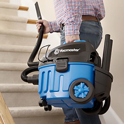 Vacmaster Blue Line 4-Gallon* 5 Peak HP Household Wet/Dry Vac VF409 ...
